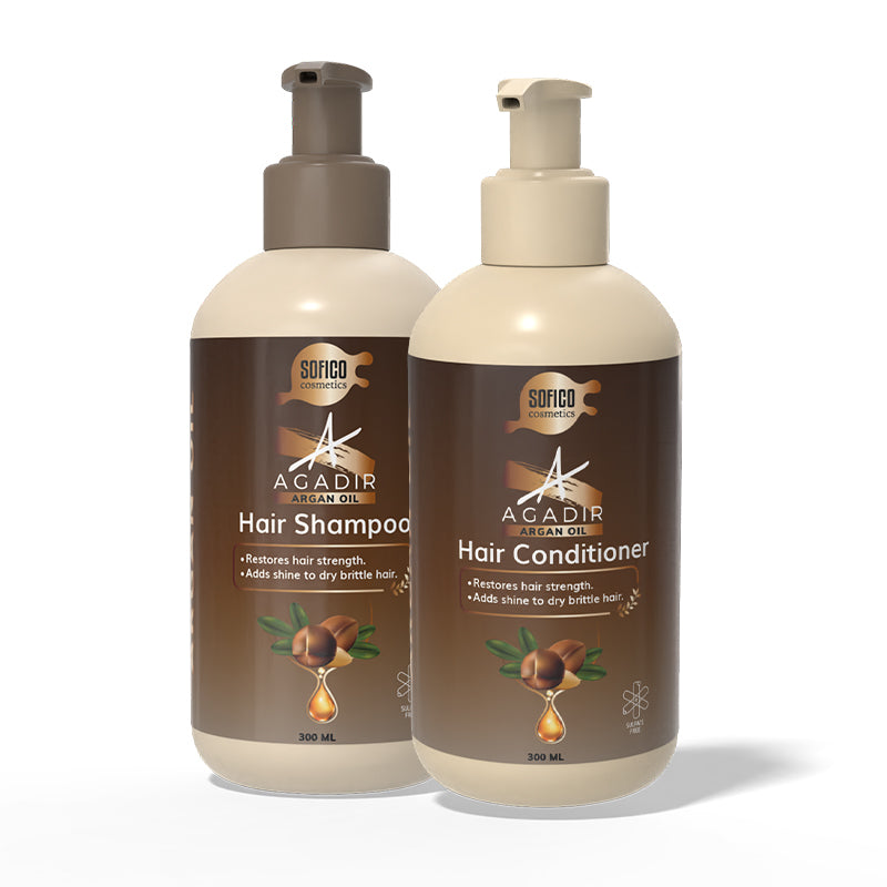 Agadir Argan Oil Hair Bundle Shampoo 300ml and Conditioner 300ml ...