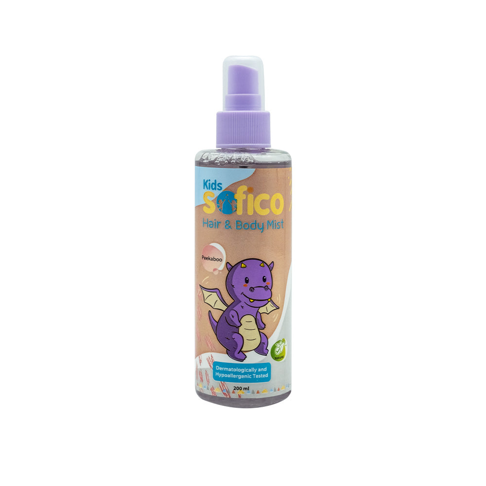 Sofico Kids Hair & Body Mist Peekaboo 200 ml – soficocosmetics